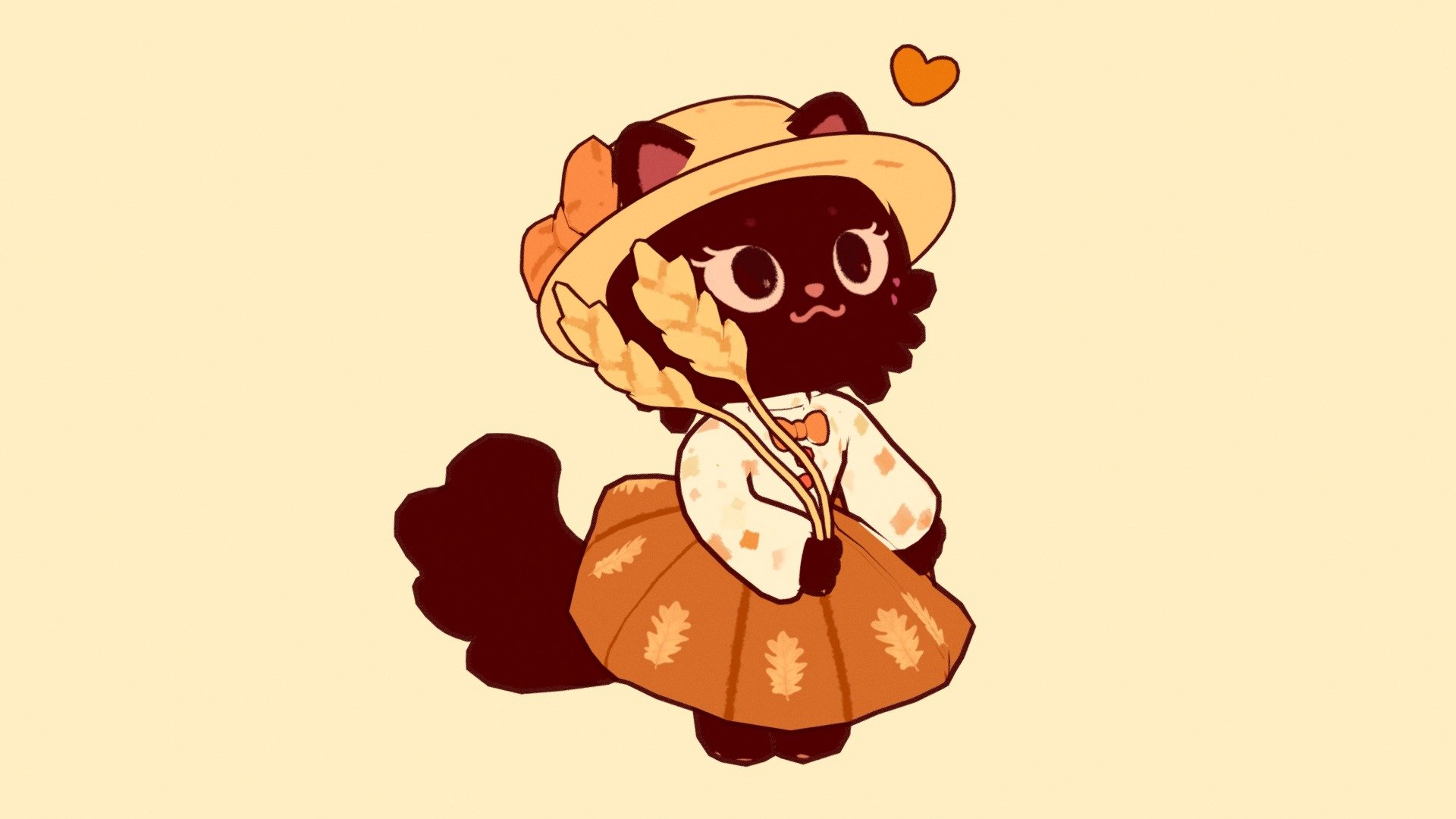 Autumn Kitten - Download Free 3D model by LiliumLetifer [2e474c8 ...