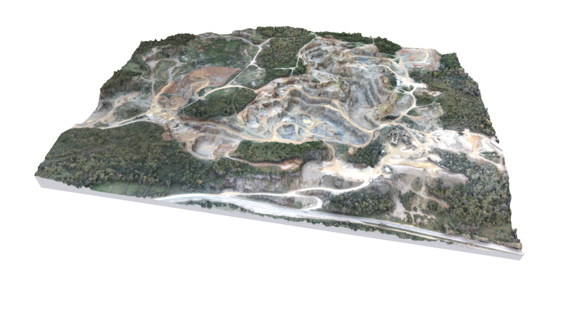 Quarry Model / Alagözler - 3D model by Şevki ÜNAL (@shewkie) [2e48040 ...