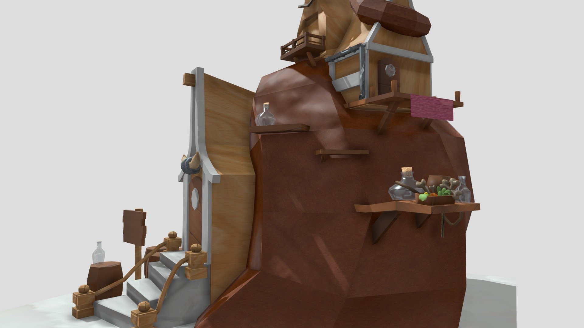 Low_Poly_Model - 3D model by maddyc [2e488e9] - Sketchfab