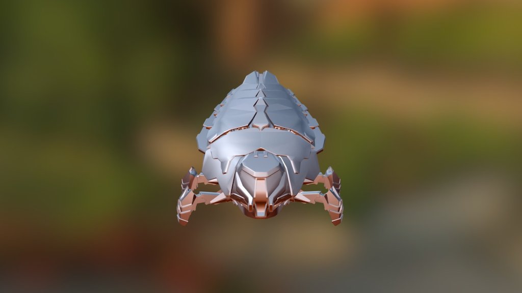 Blisterback - 3D model by Mitchell_Jimenez [2e4917a] - Sketchfab