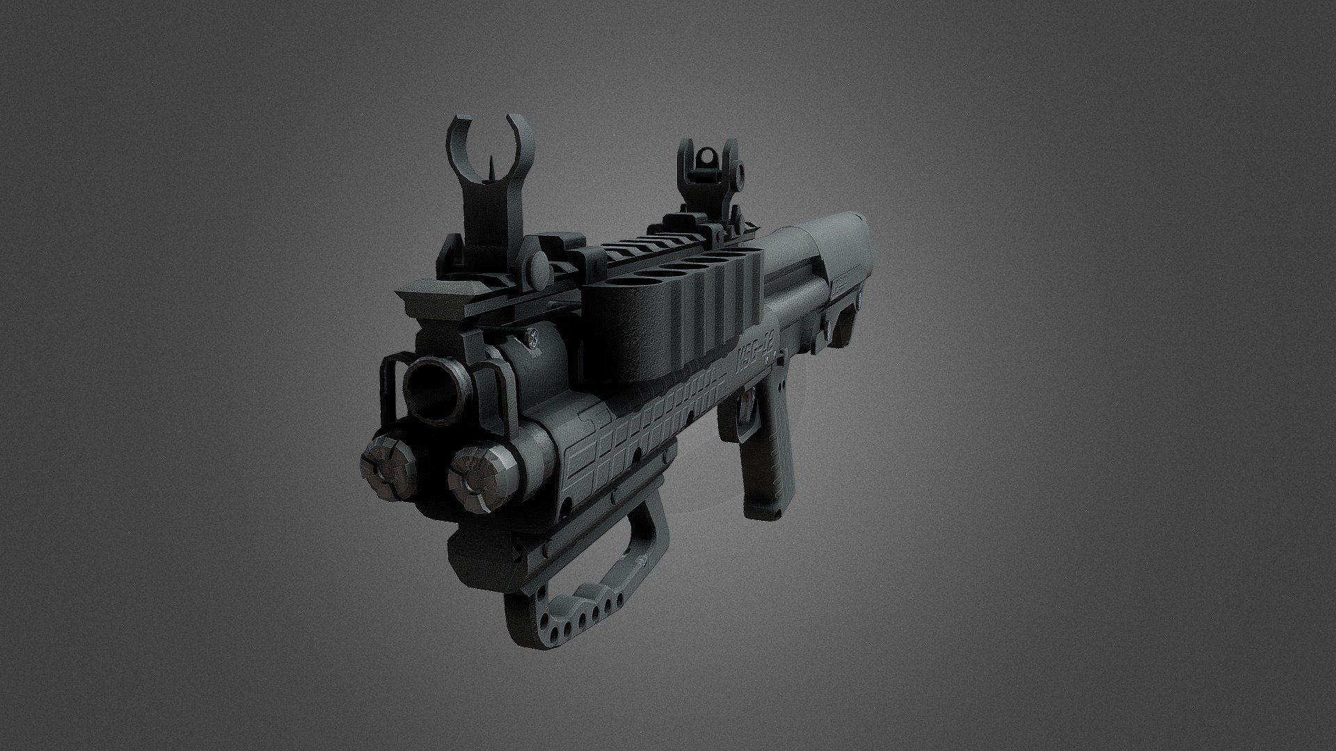 KSG-12 - 3D model by NotNathanModel [2e49ab1] - Sketchfab