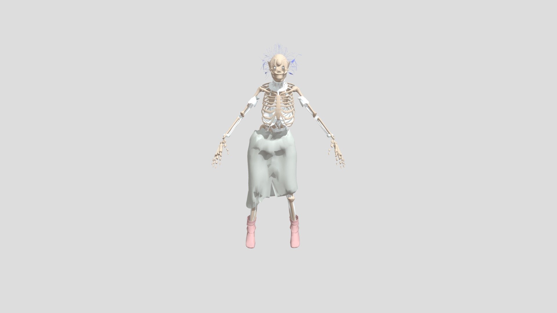 bizarre Skeleton1 - 3D model by frankgoder [2e4c6d0] - Sketchfab