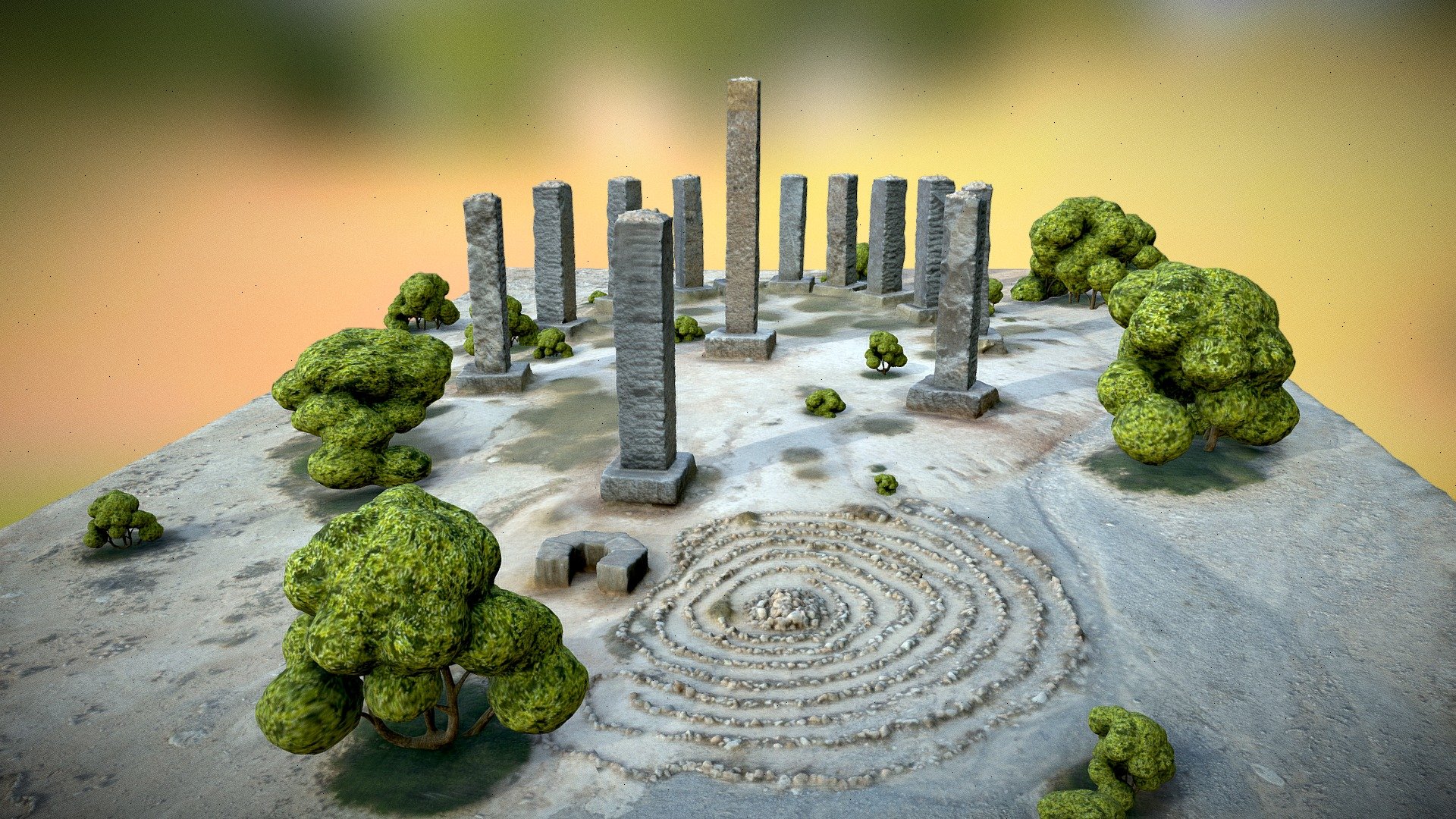 Time and Space - 3D model by Soulbank [2e4def8] - Sketchfab