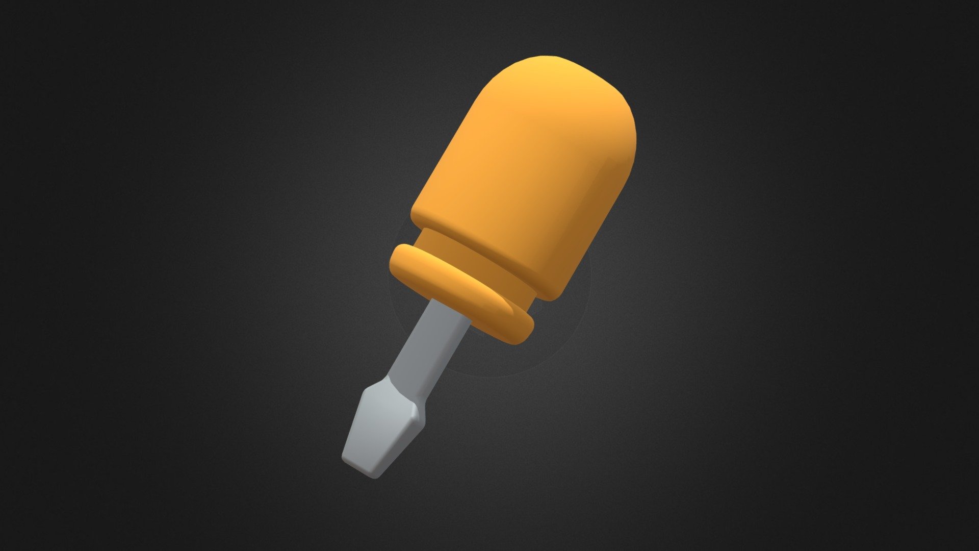 Cute Low Poly Screwdriver - Buy Royalty Free 3D model by Ndevisuals ...