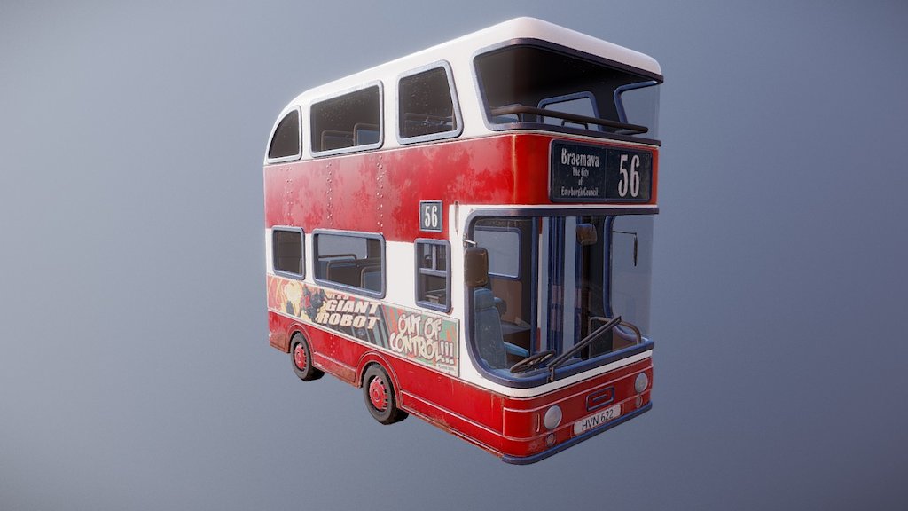 Bus - 3D model by BeingGood [2e4fca4] - Sketchfab