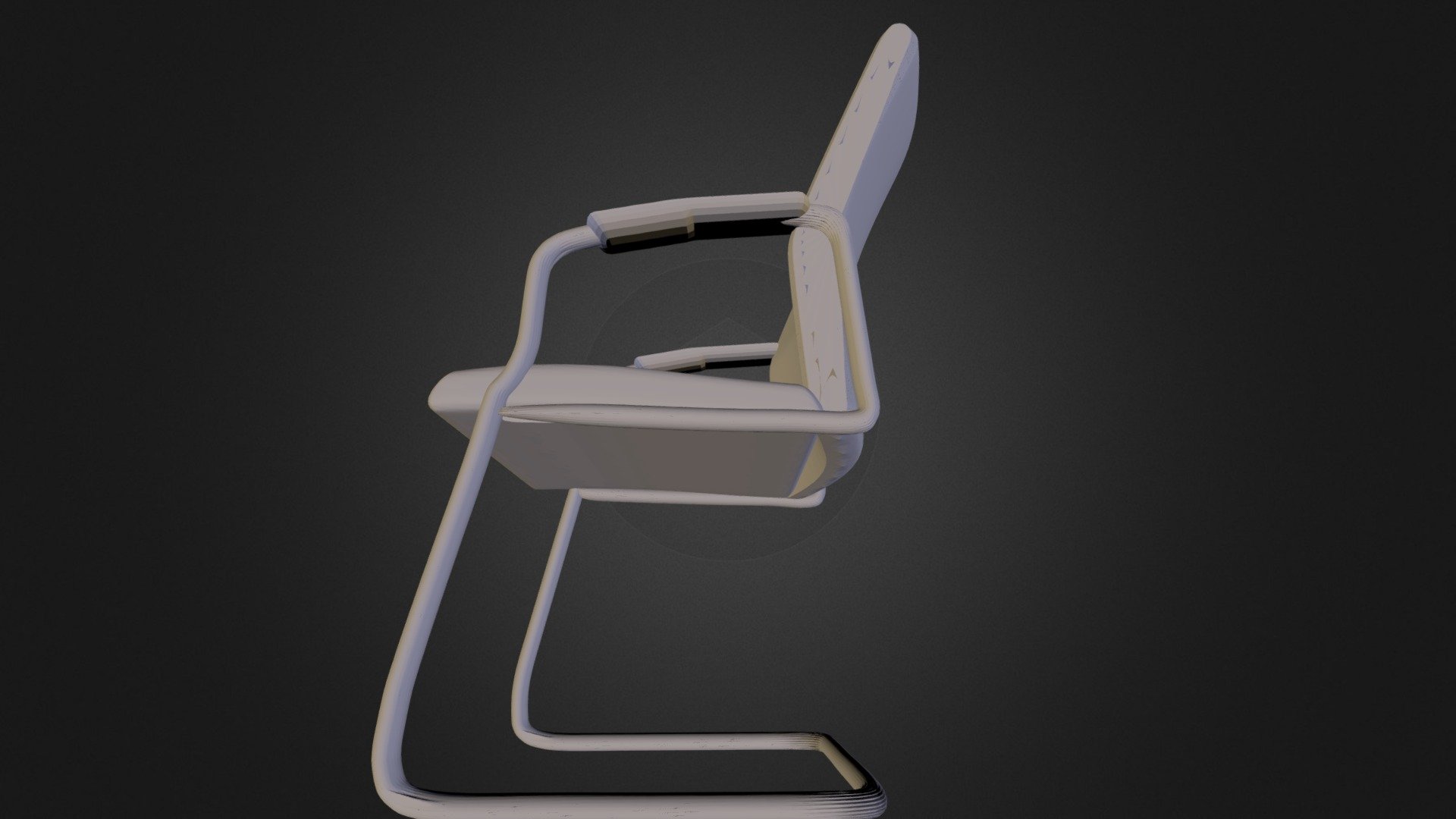 Classroom Chair - 3D model by Bernard D'Angelos (@ouattara) [2e4ff40 ...