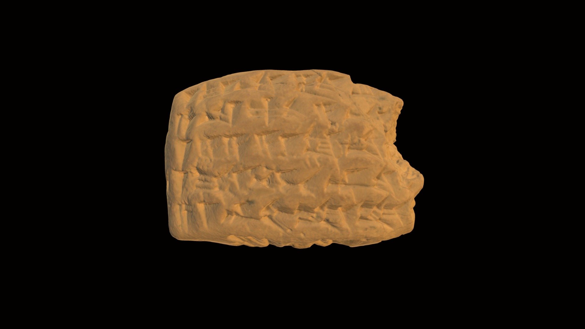 Cuneiform Tablet HMANE1891.11.81 - 3D model by Harvard Museum of the ...