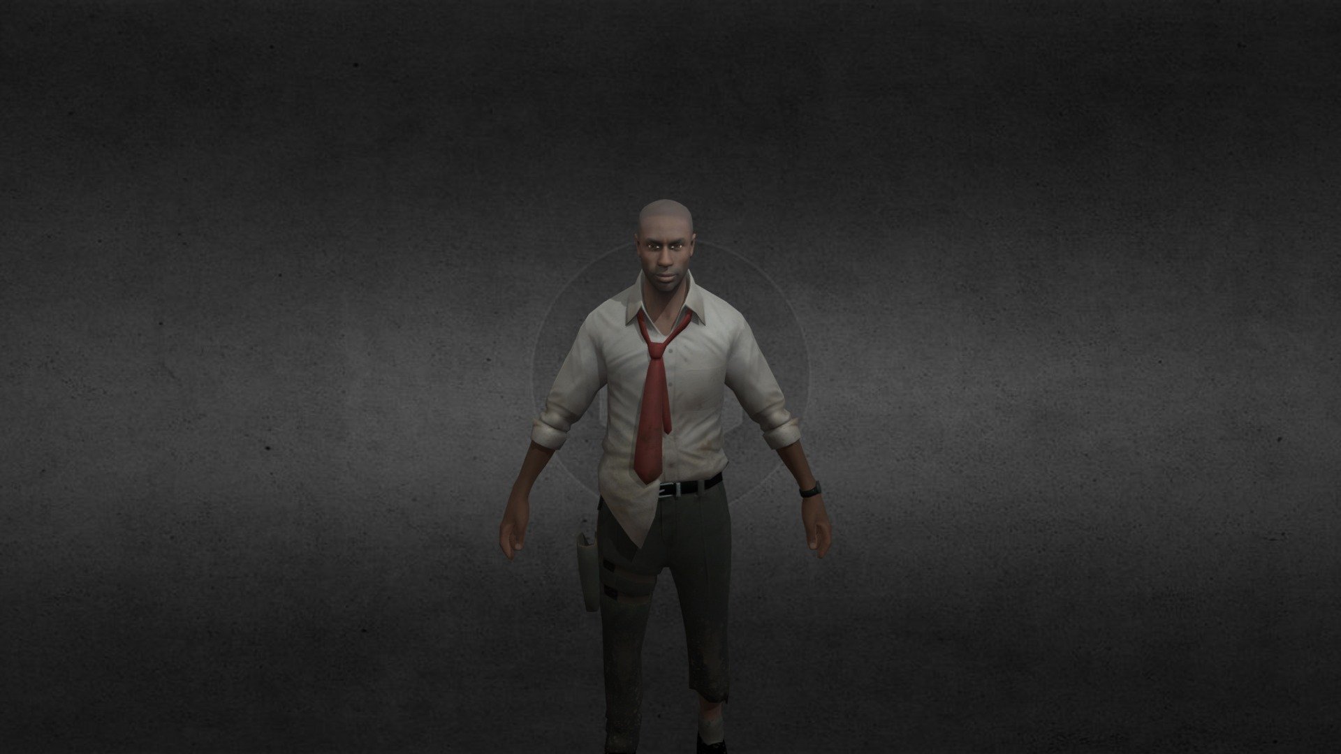 Louis (L4D) - Download Free 3D model by VV (@VV2006) [2e52312] - Sketchfab