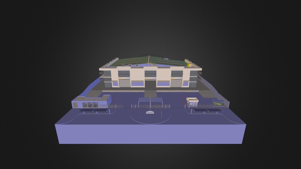 Styropack Branch 02 - Loe Res No Textures - 3D model by mugenjohncel ...