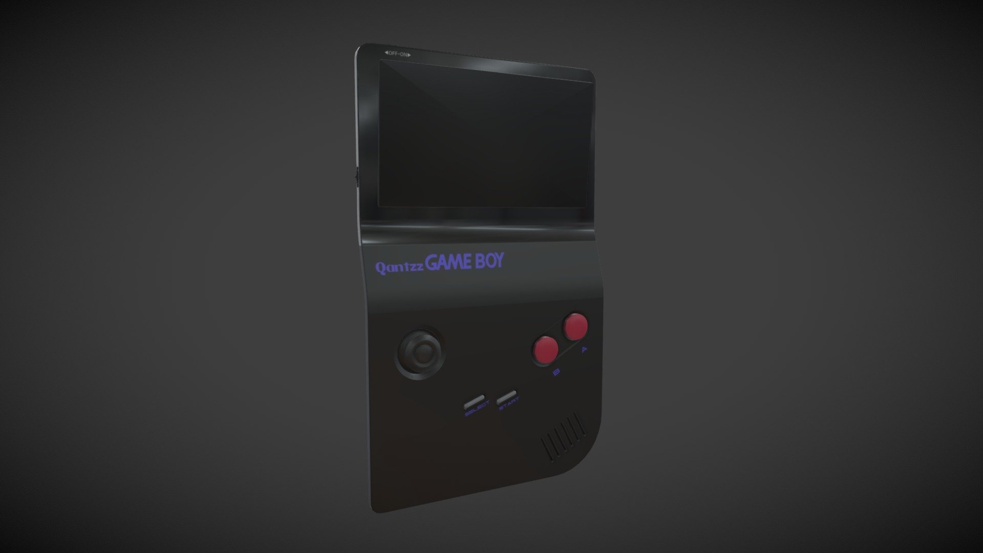 Futuristic GAMEBOY - 3D model by Qantzz [2e5357f] - Sketchfab