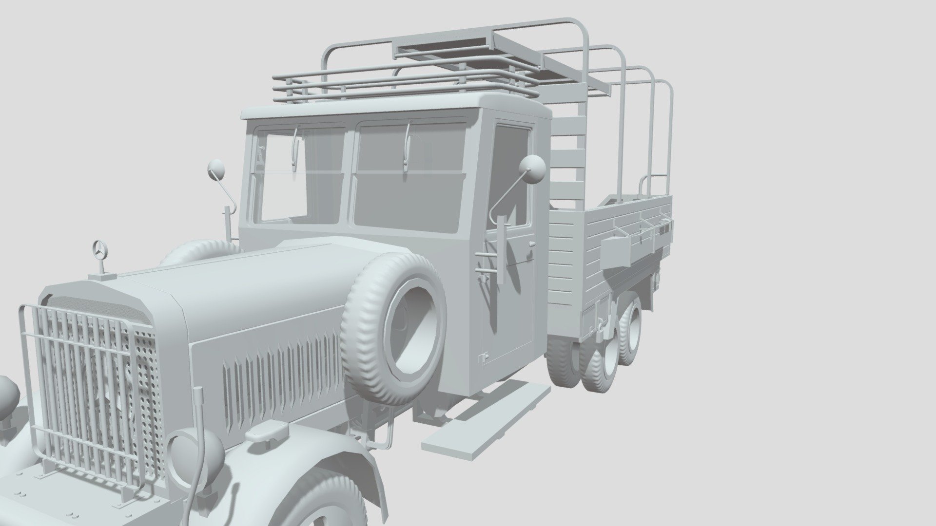 Truck Draft - Download Free 3D model by LikeTea [2e540ab] - Sketchfab