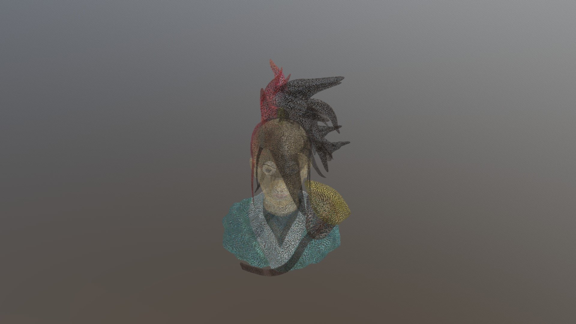 Scarred Female Warrior - 3D model by tylersanele26 [2e57de6] - Sketchfab