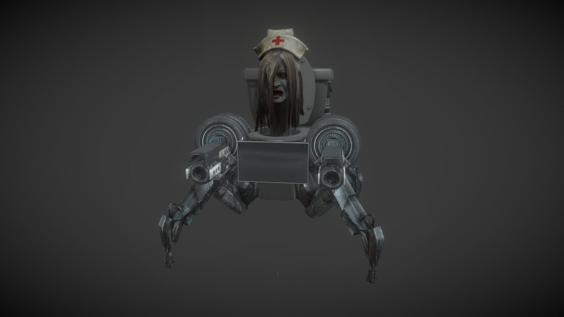 Zombie nurse skibidi toilet - Download Free 3D model by photon (that ...