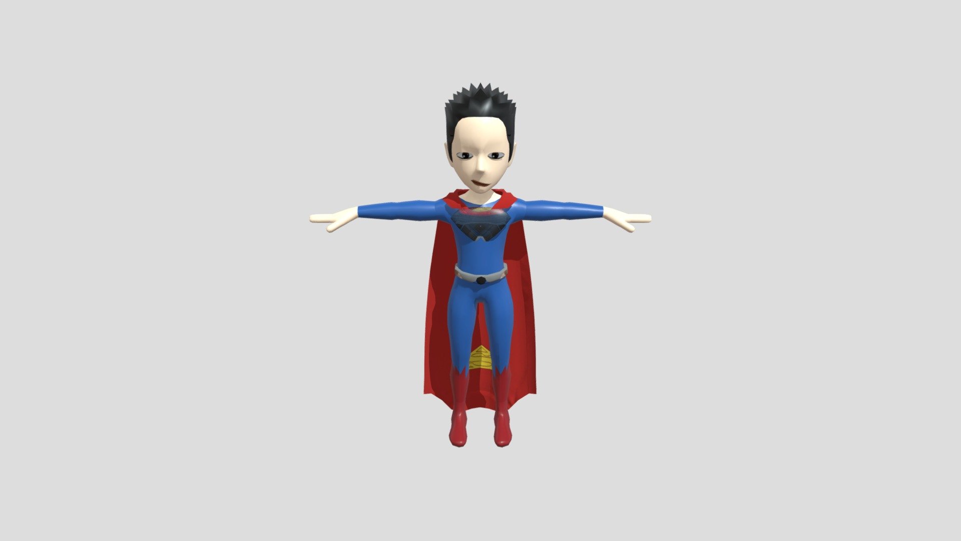 super boy - 3D model by fatimafalak035 [2e59a9d] - Sketchfab