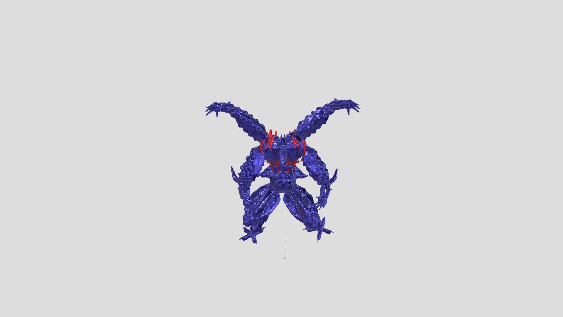 Scary Monster (Rigged) - Download Free 3D model by pujit2252 [2e5ef88 ...
