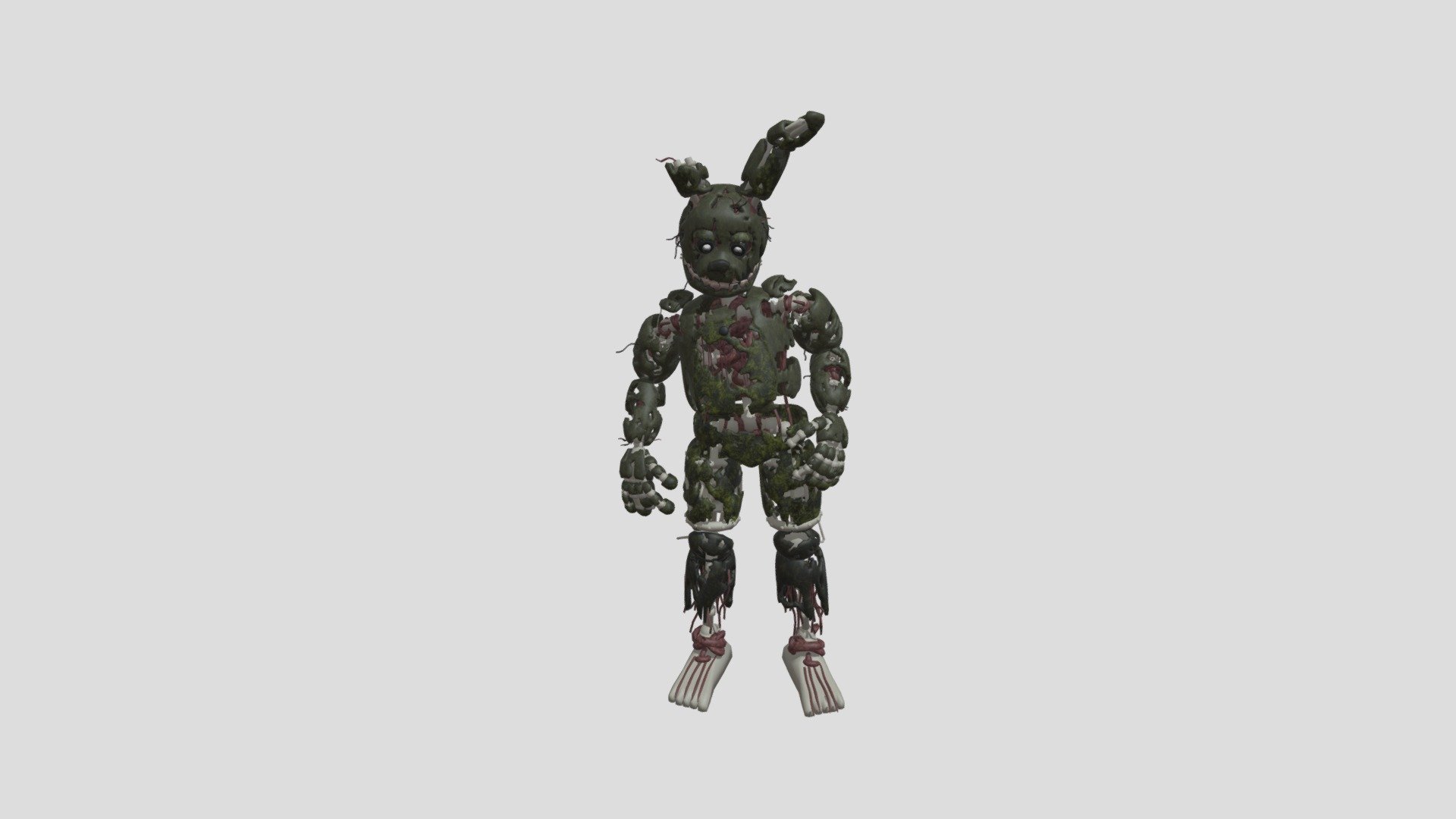 Springtrap fnaf - Download Free 3D model by littleblaze2011 [2e5f1b6 ...