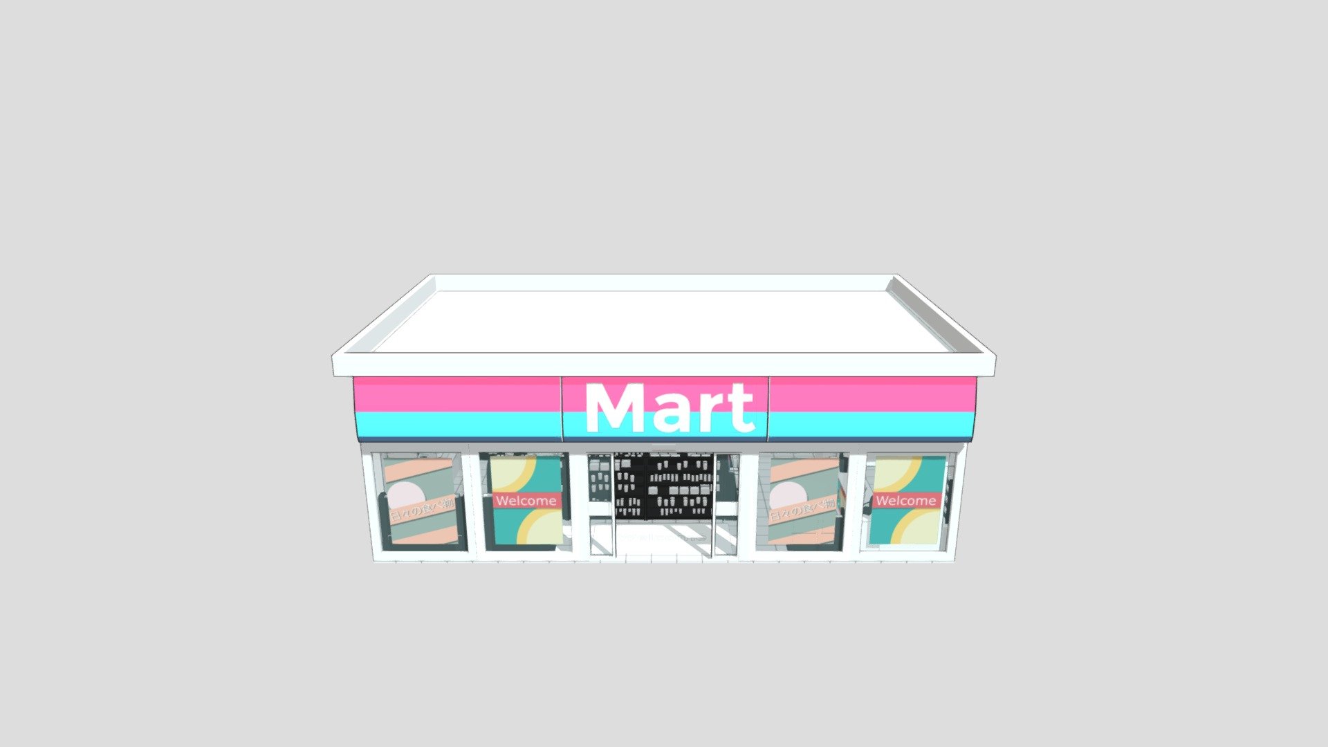 The_Convenience_Store - 3D model by 25ddavis [2e5fcc2] - Sketchfab