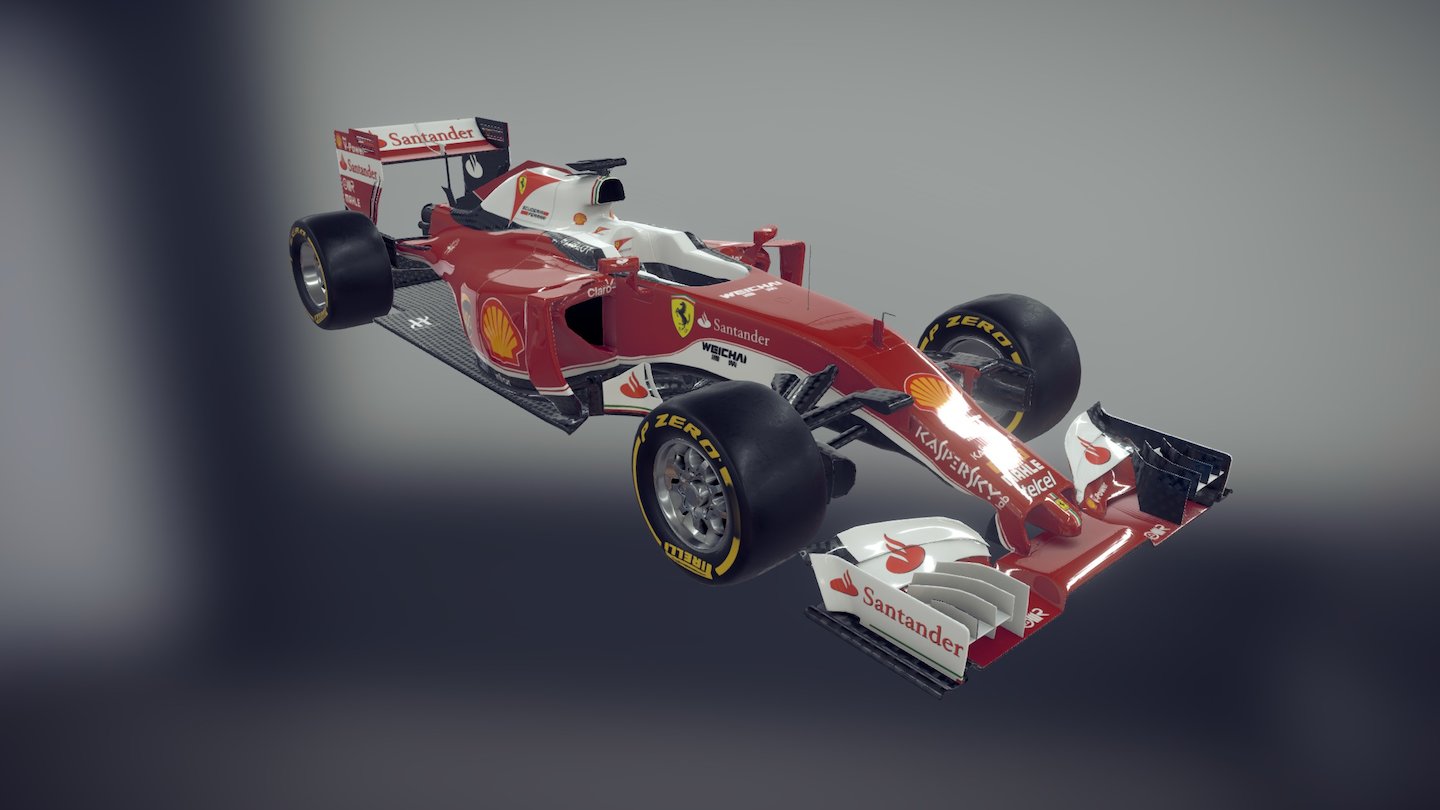 Ferrari SF16-H - 3D model by WalterH [2e61326] - Sketchfab