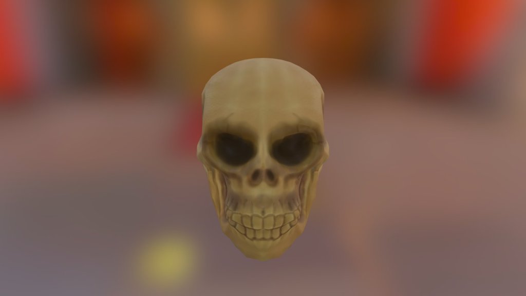 Skull Uv Low - 3D model by dchotwolf101 [2e619f7] - Sketchfab