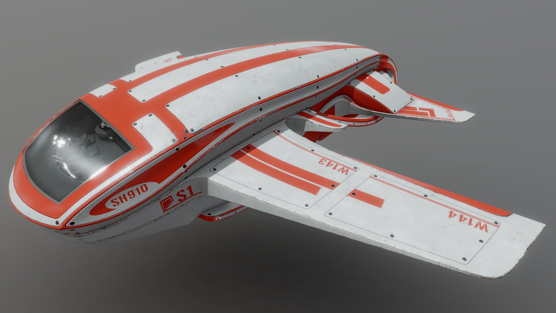 Aircraft - 3D model by Aurimas (@AurimasV) [2e653c2] - Sketchfab