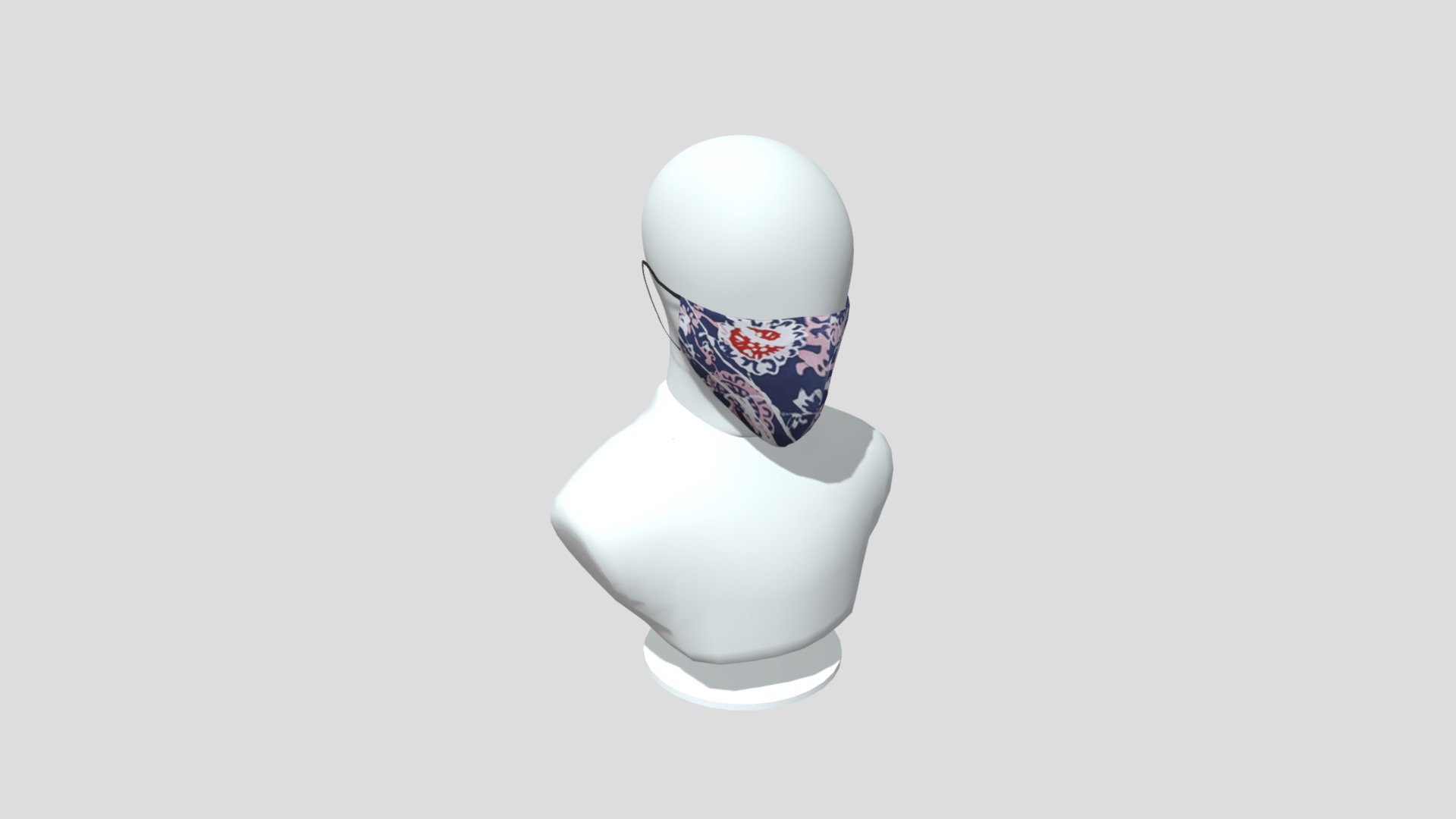 Pelitup Muka Batik2 - Download Free 3D model by eeelabvisual [2e6571a ...