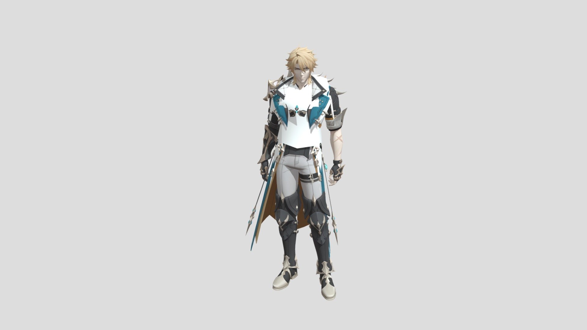Varka [ npc ] rigged (Free) - Download Free 3D model by Aether36 ...
