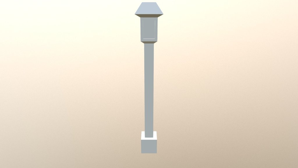Lamp Post - 3D model by Christian Smith (@Christian.Smith_1) [2e6653e ...