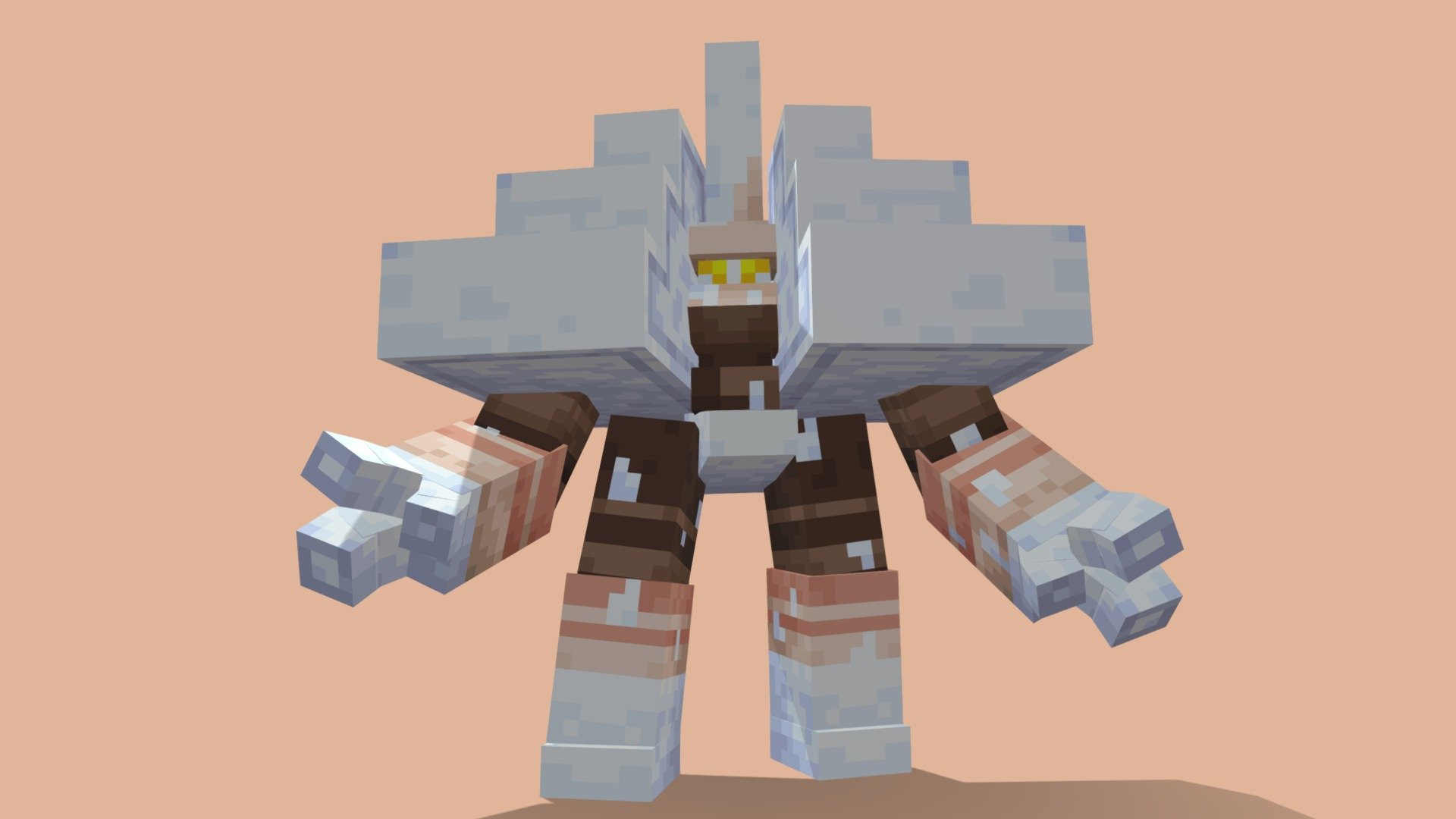 Garganacl (Cobblemon) - 3D model by heaveninvoid_ [2e67758] - Sketchfab