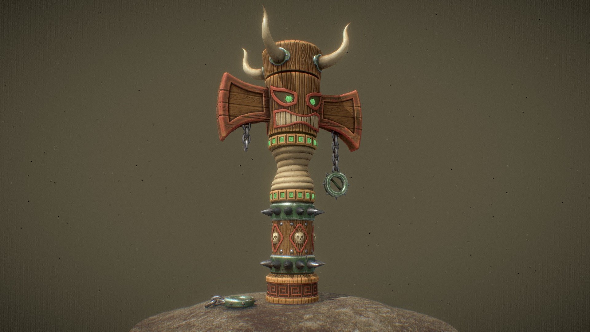 Totem Stylized - 3D model by Sir Erdees (@sirerdees) [2e68d24] - Sketchfab