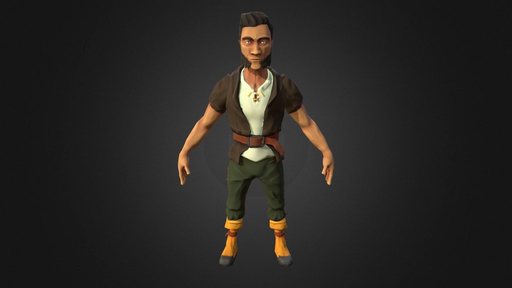 character Johnny - 3D model by Rust (@rust1993) [2e68f56] - Sketchfab