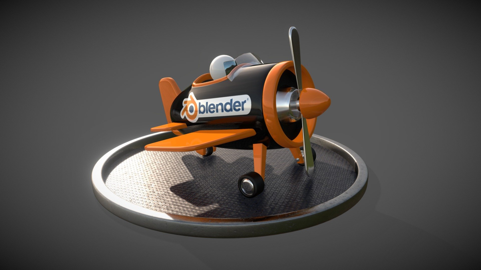 Avião Cartoon Realista - 3D model by wellingtonferreiracoloni [2e6da45 ...