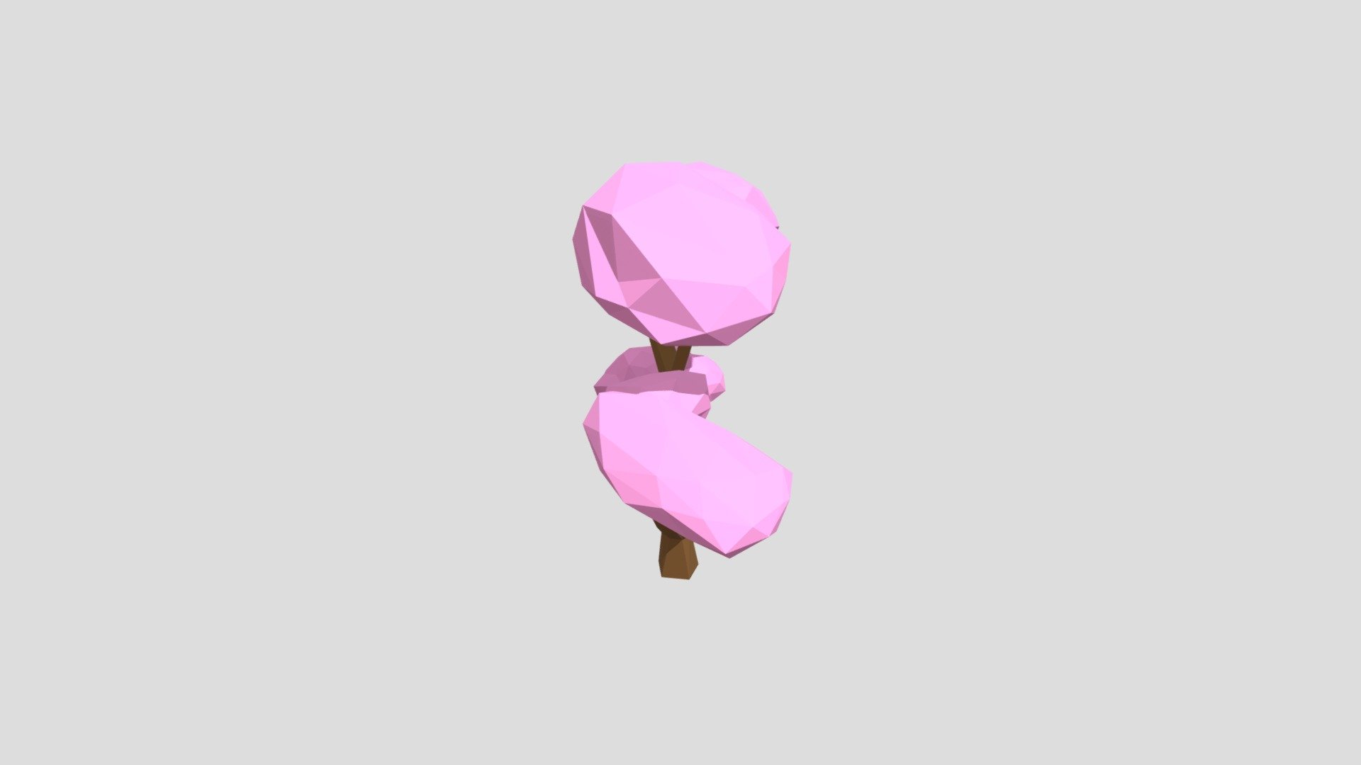 Low poly cherry blossom tree - Download Free 3D model by Dewi ...
