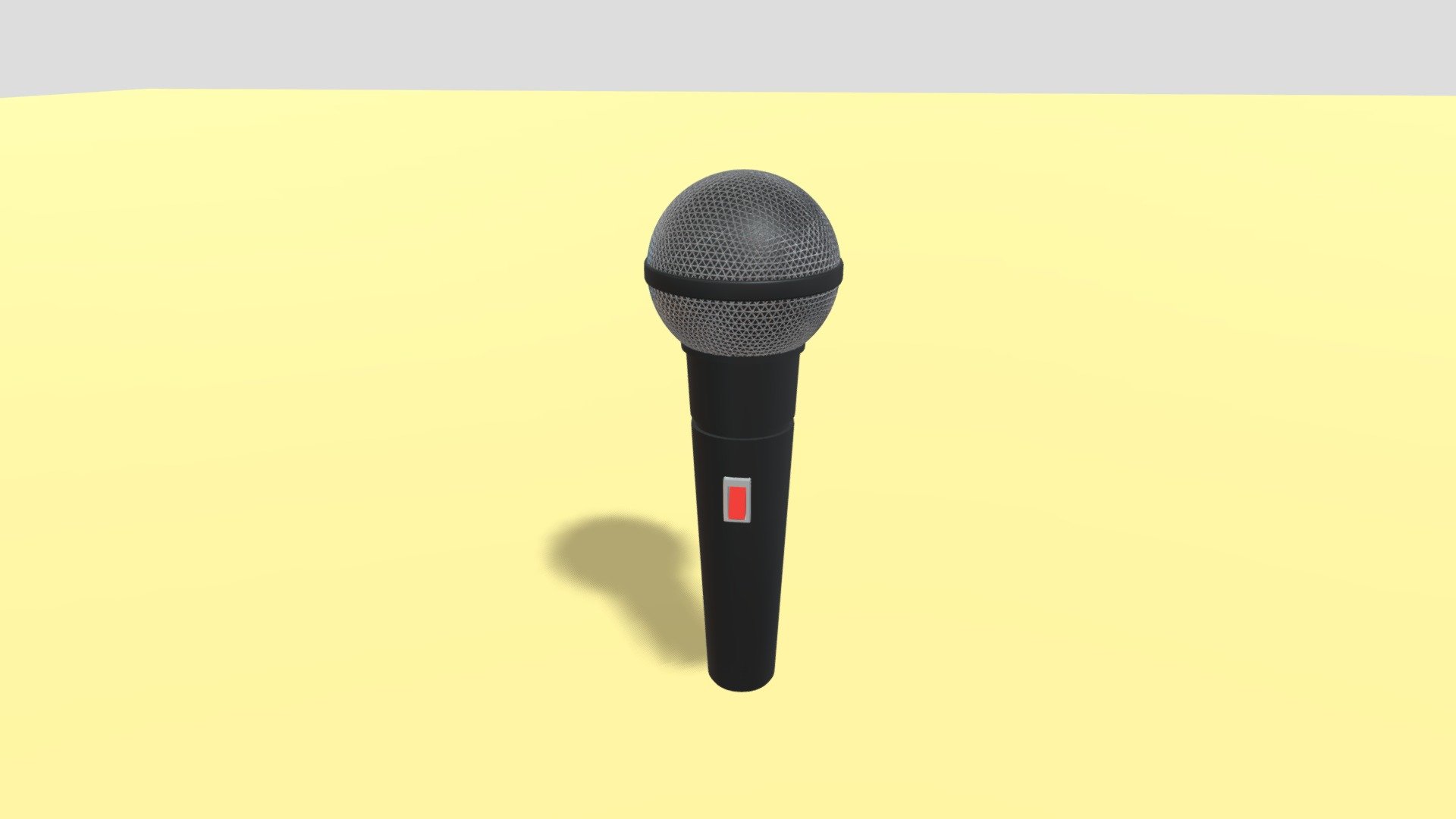 Mic - Download Free 3D model by tsutomu.saito [2e6ea40] - Sketchfab