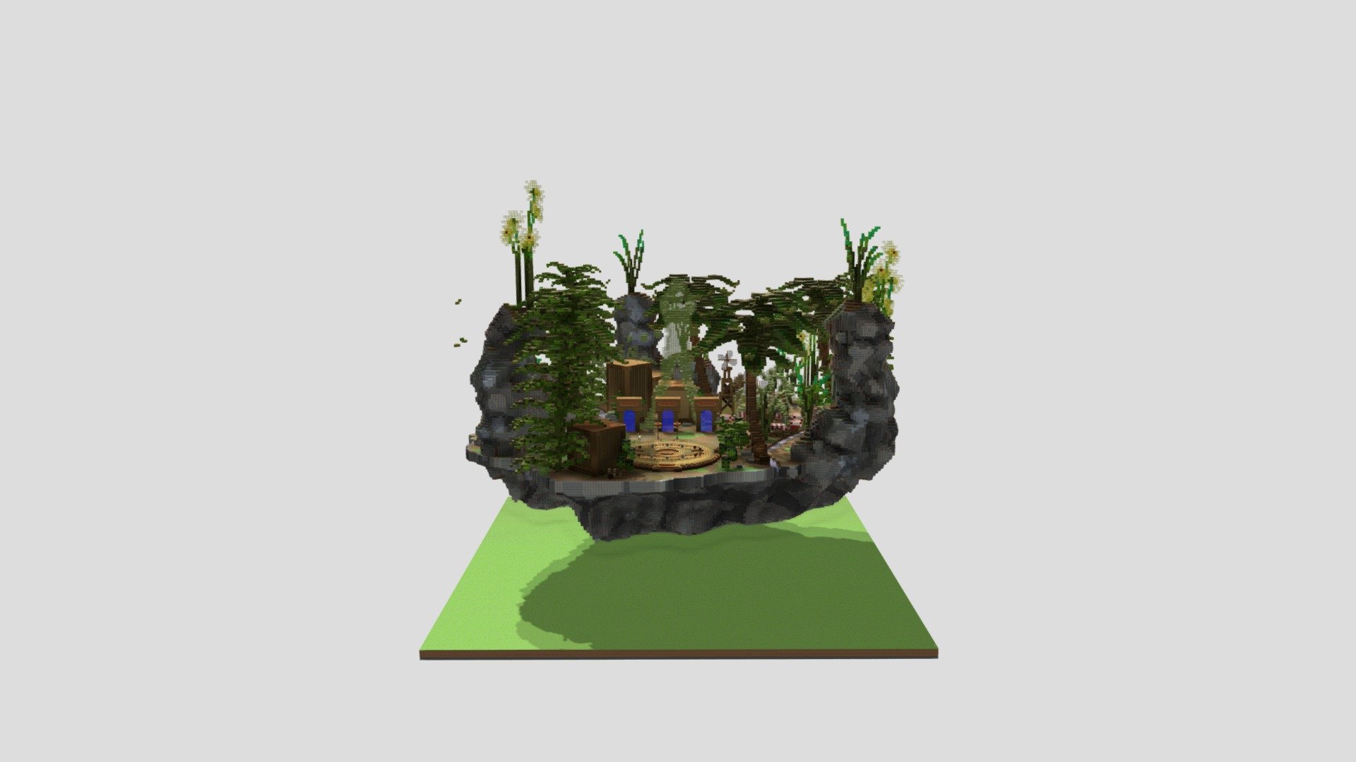 Floating Island Medieval Hub -150x150 - 3D model by Senior Studios ...