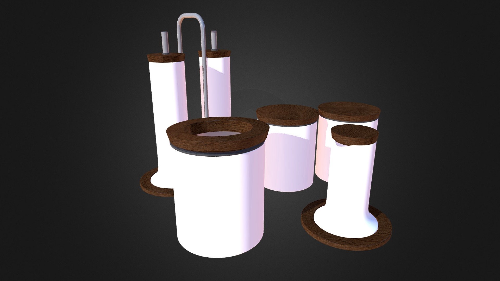 Spice Containers - Buy Royalty Free 3D model by cgaxis [2e73388 ...