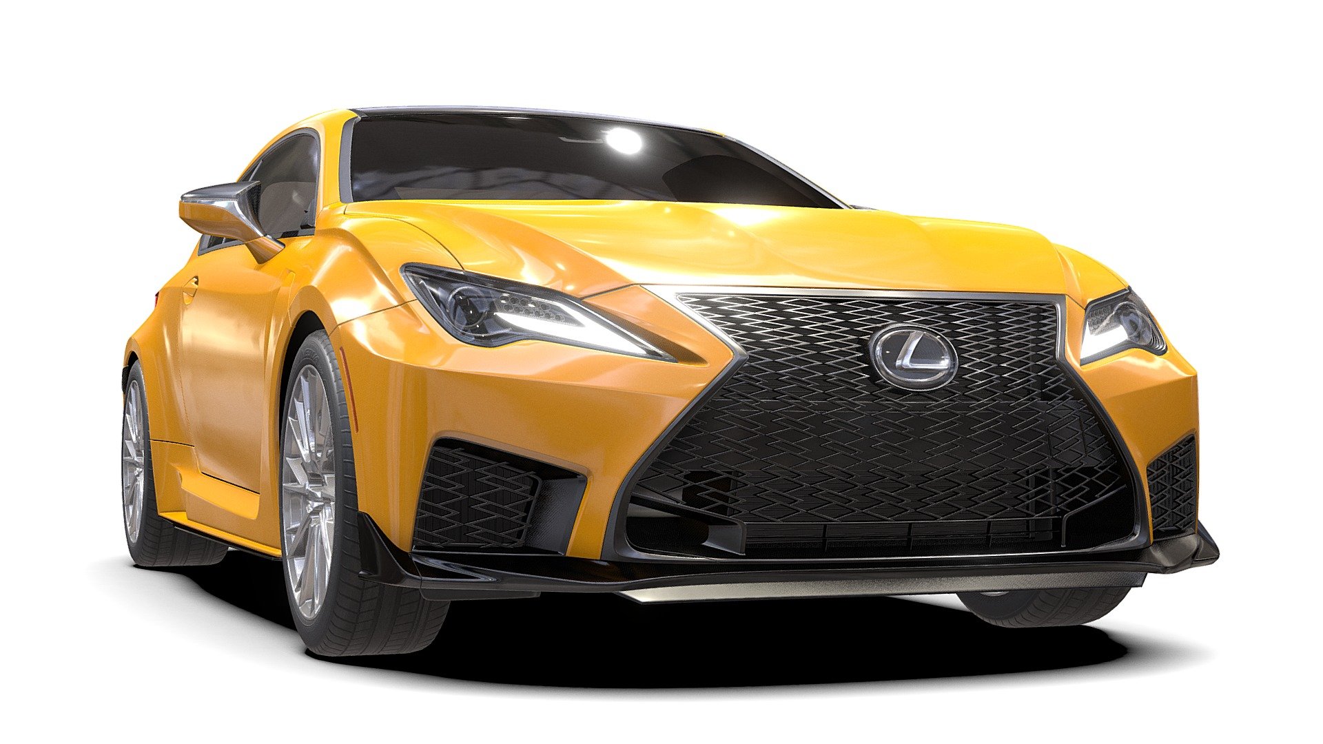 Lexus RC F 2020 - 3D model by autoactiva [2e772e1] - Sketchfab
