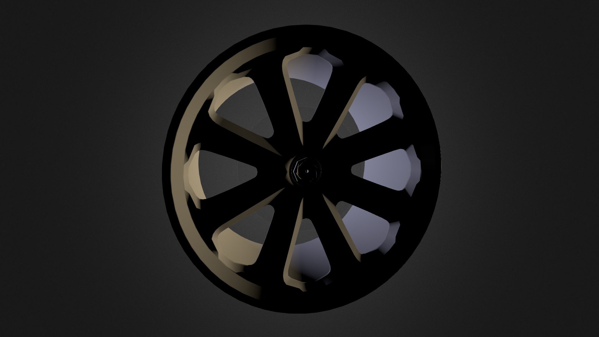 Freestlye 8 Spoke Wheel - 3D model by AnthonysToolbox [2e7746d] - Sketchfab