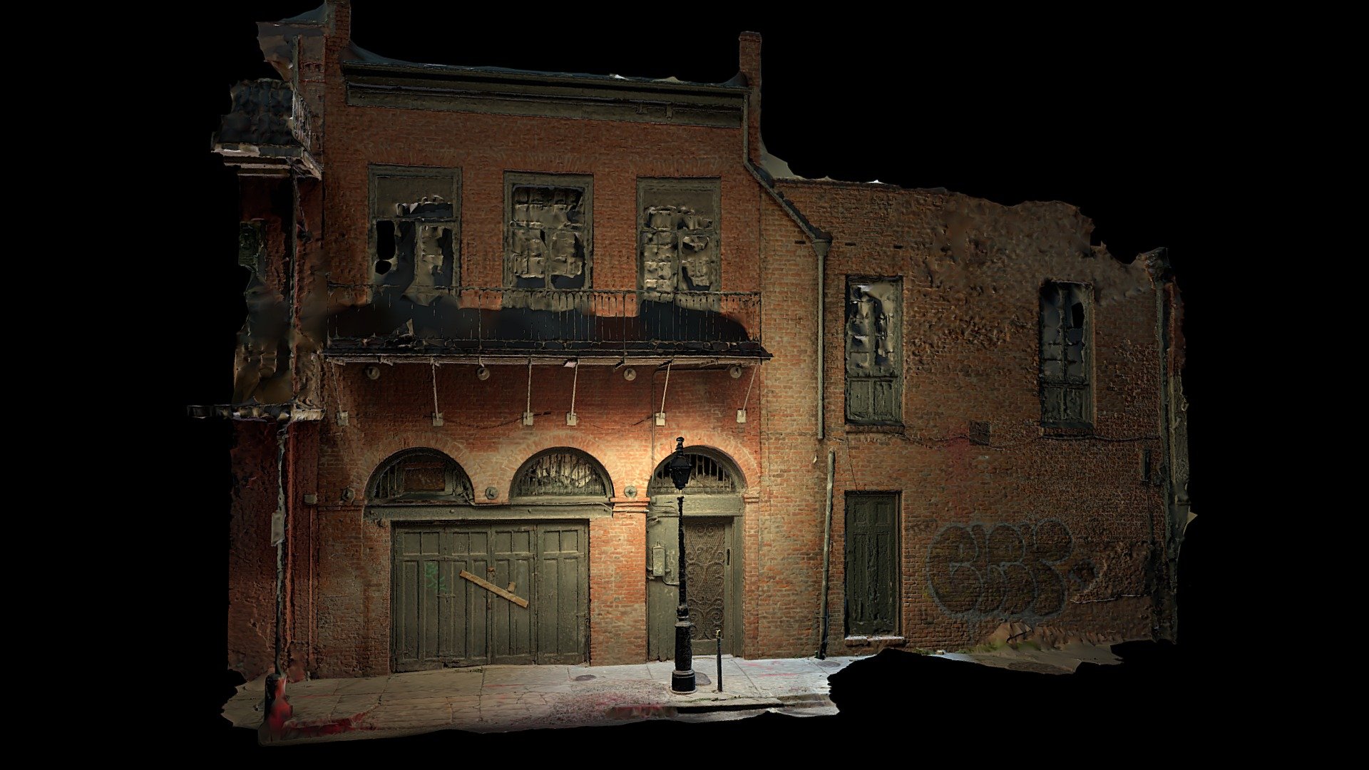 French Quarter near Decatur St. - Download Free 3D model by 3D Scan New ...