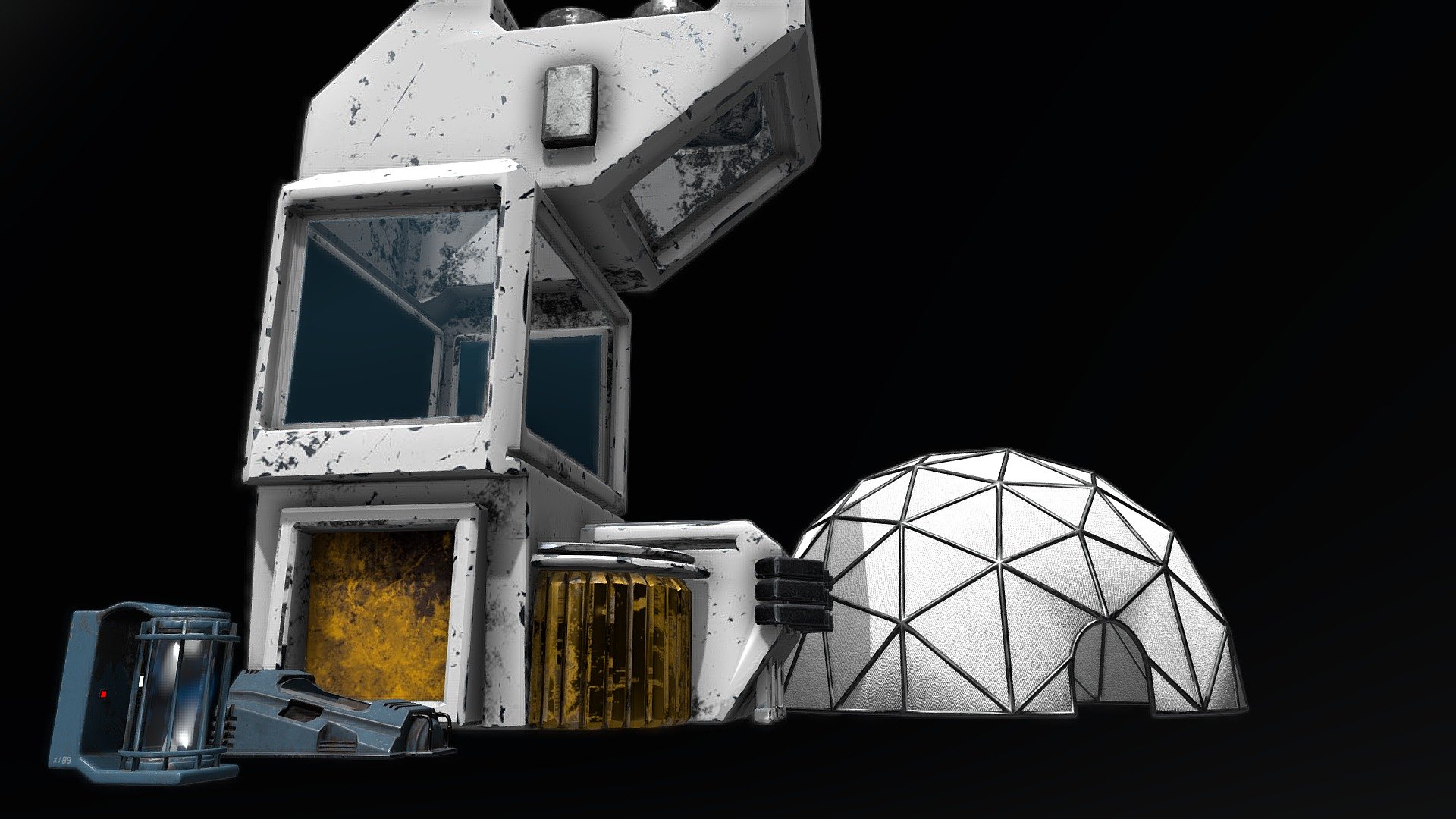 Sci-fi Collection - Buy Royalty Free 3D model by Smith (@smithedits ...