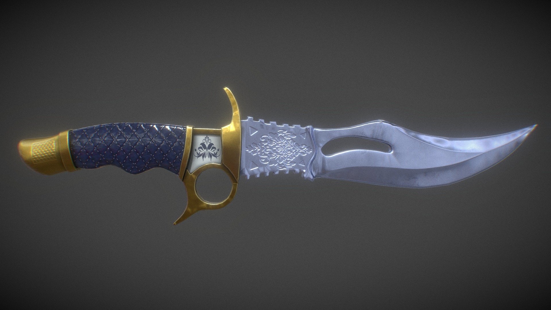 Old Pirate Royal Knife - 3D model by uditchahal [2e79489] - Sketchfab