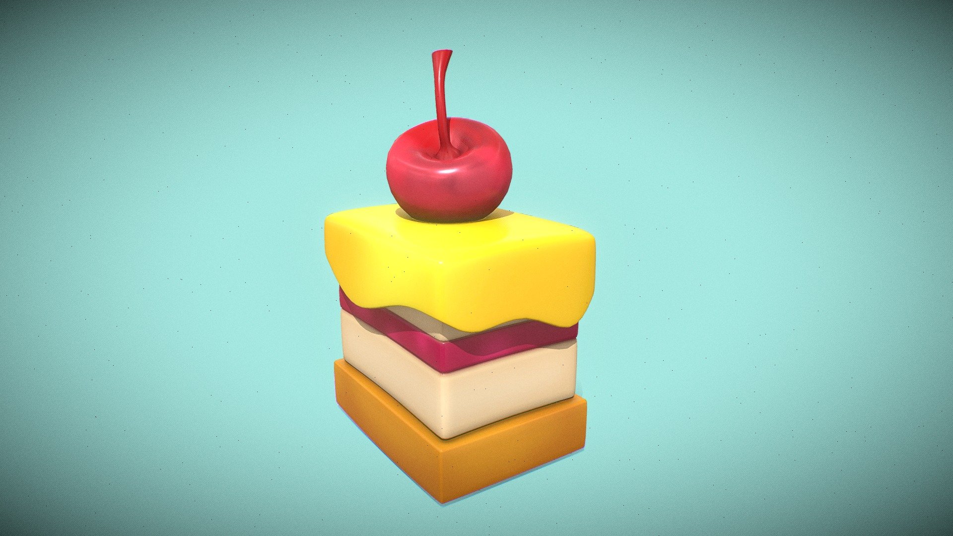 Stylized Cake - Buy Royalty Free 3D model by NebulaLLC [2e79fe3 ...