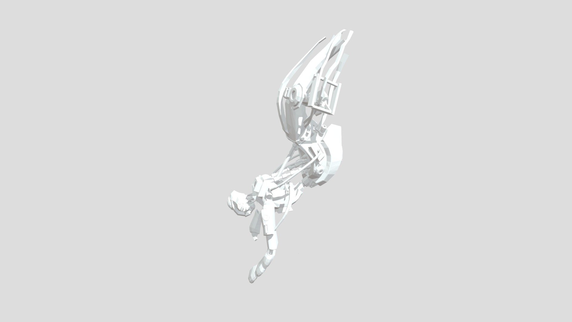 Carcass GLaDOS, With Arms... - 3D model by TheSupree [2e7a289] - Sketchfab