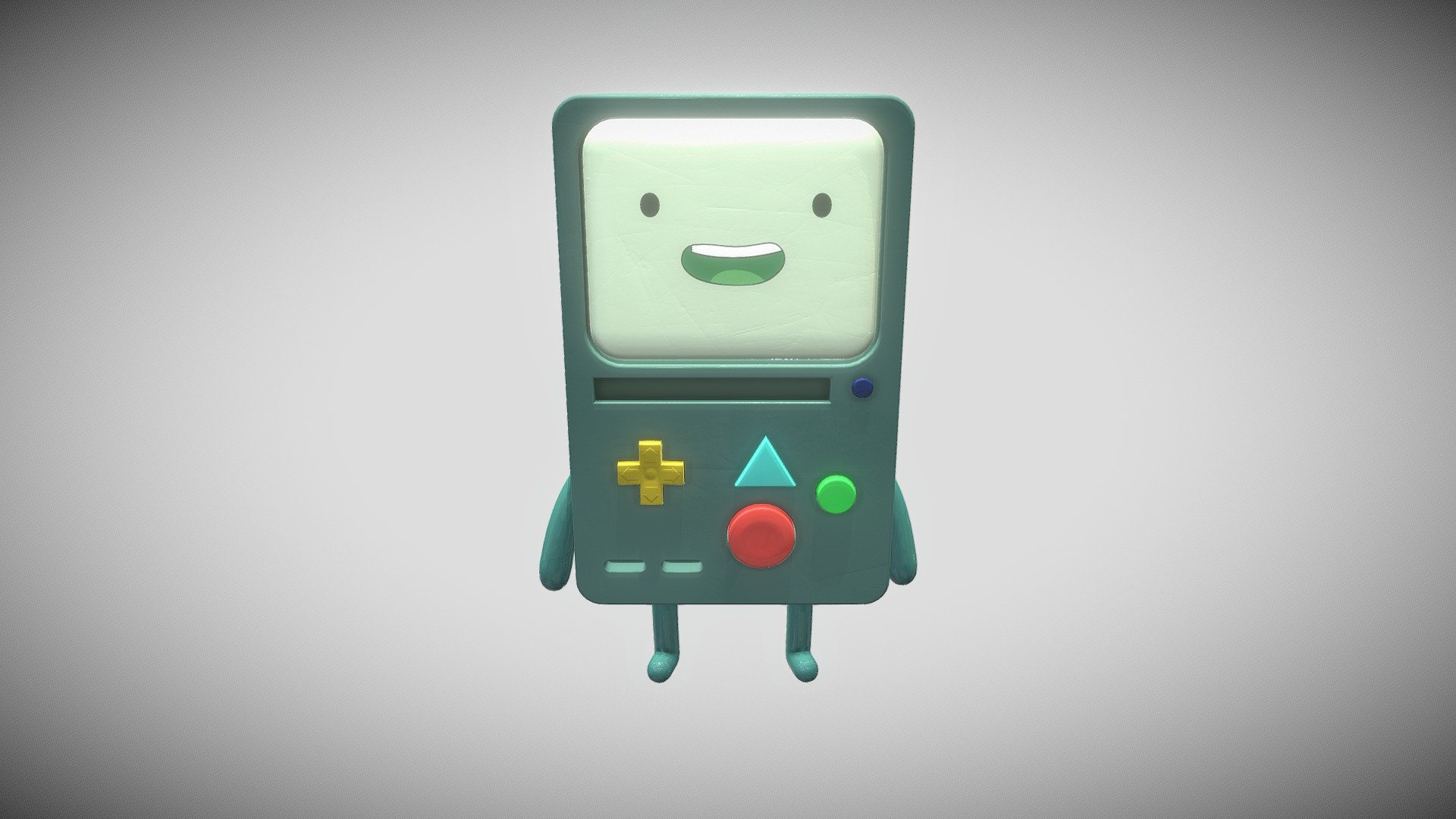 BMO Low-poly - 3D model by jujuArtz (@jujuluju) [2e7a3a8] - Sketchfab