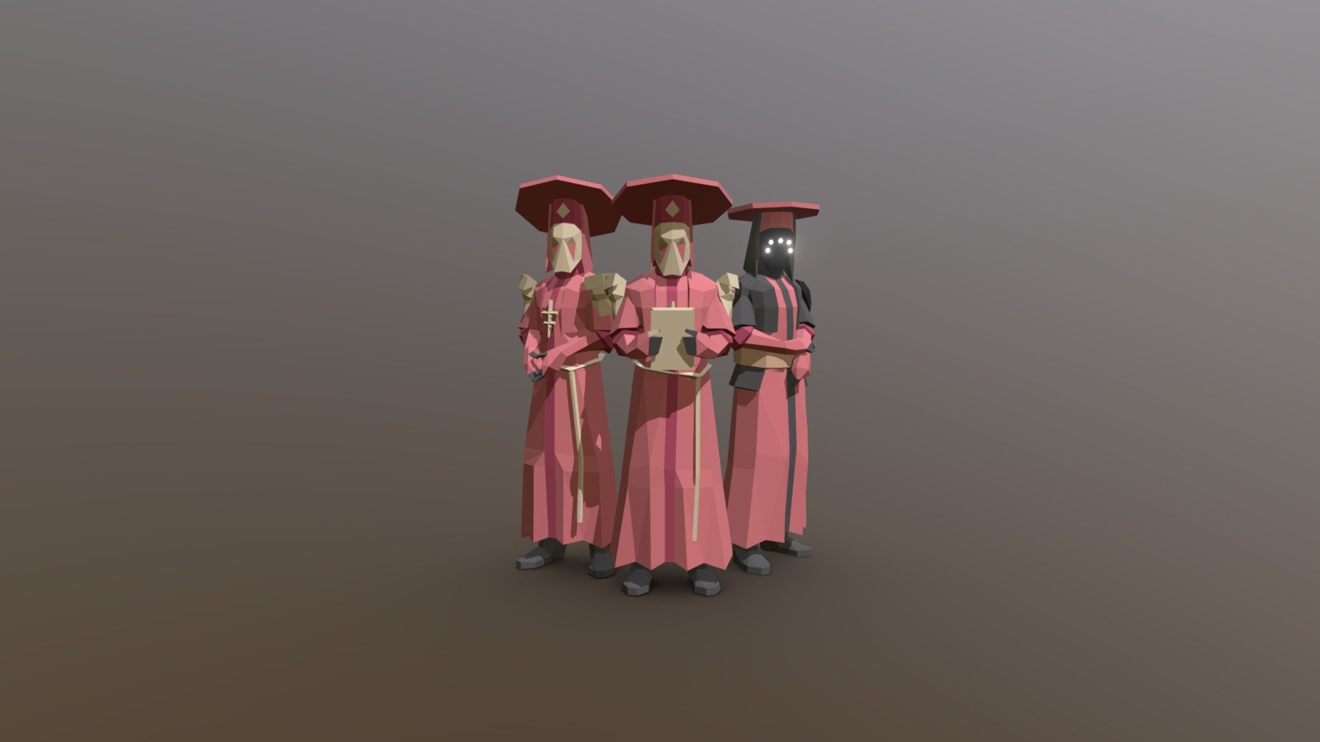Low-poly Scribes (Rebel Moon) - Download Free 3D model by DavidA3D ...