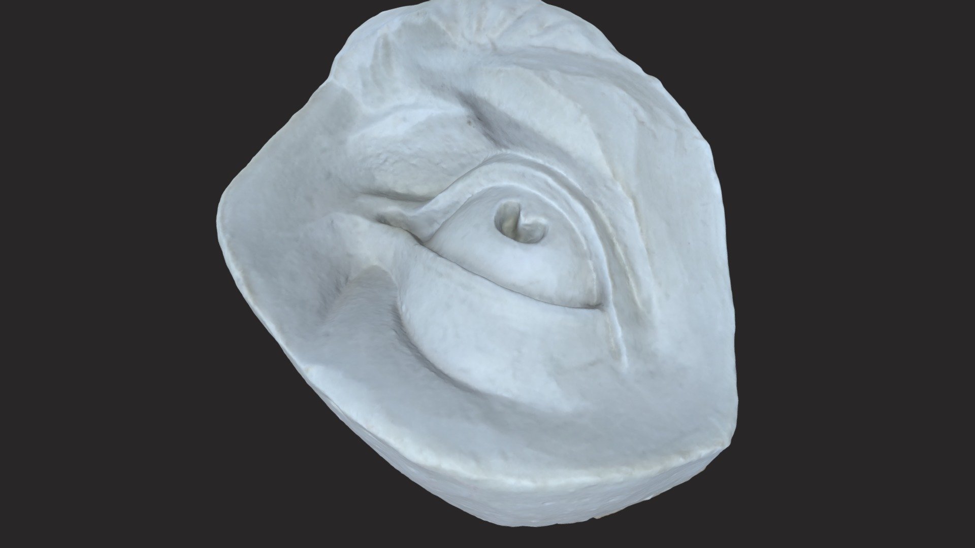 David Eye Plaster - 3D model by Newladle [2e7dfe1] - Sketchfab