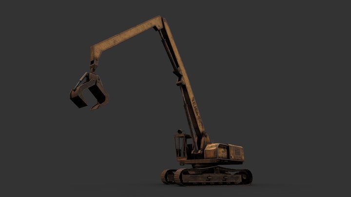 Excavator 3D models - Sketchfab