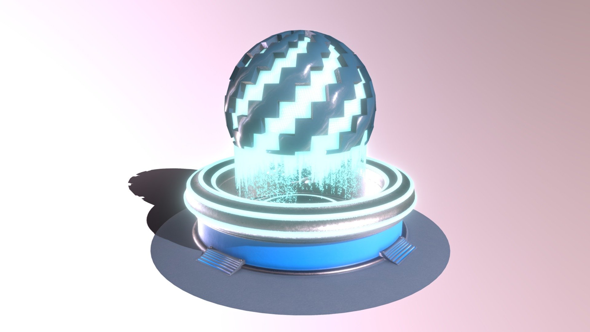 Space Fountain - 3D model by Webb Productions Entertainment ...