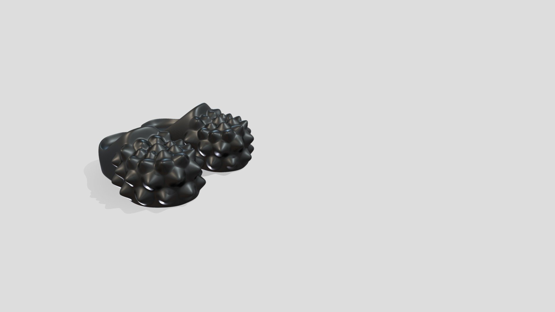 MF_spiked crocs_v3 - 3D model by michaeliudchenko [2e809c1] - Sketchfab