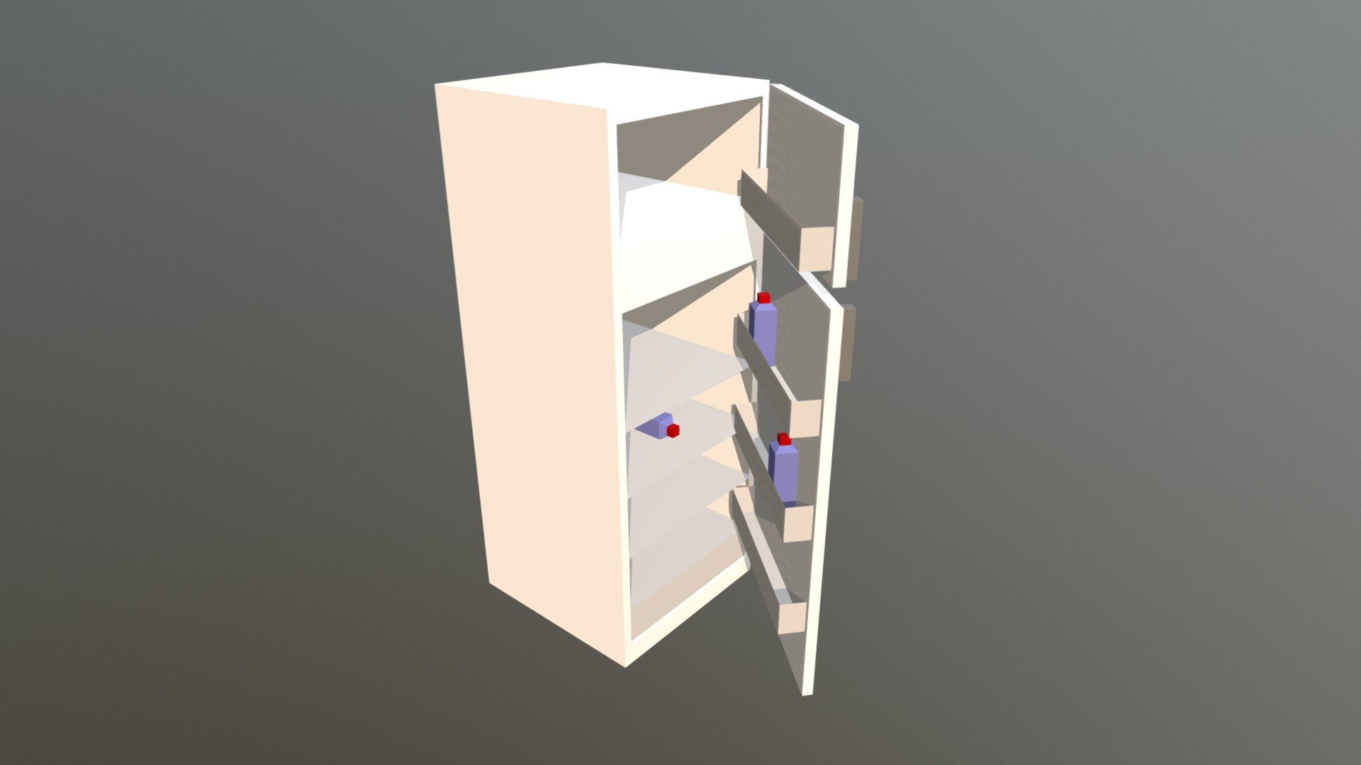 Refrigerator - Household Prop Challenge - 3D model by kielkaiser ...