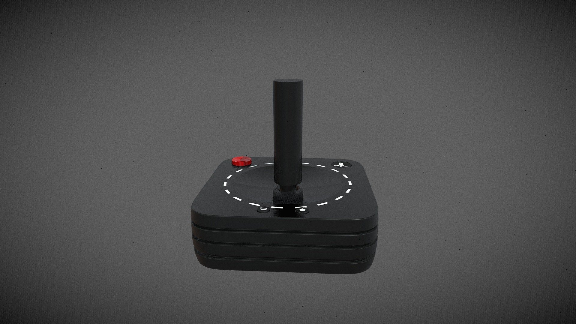 Atari VCS Joystick - Study - 3D model by rstegun [2e82667] - Sketchfab